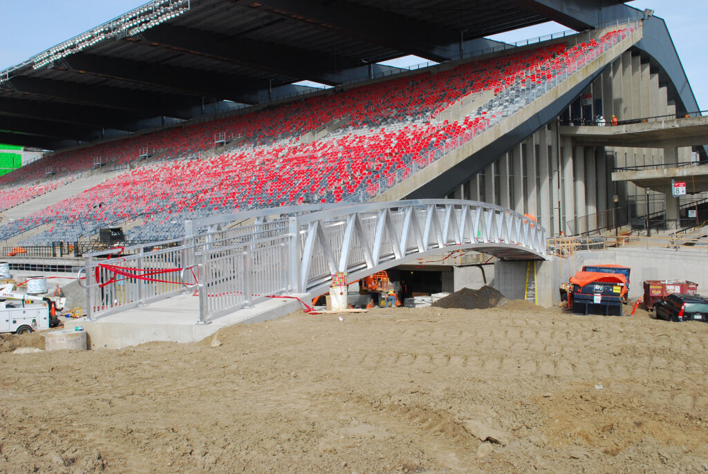 TD Place Stadium Custom Pedestrian Bridge Project | MAADI