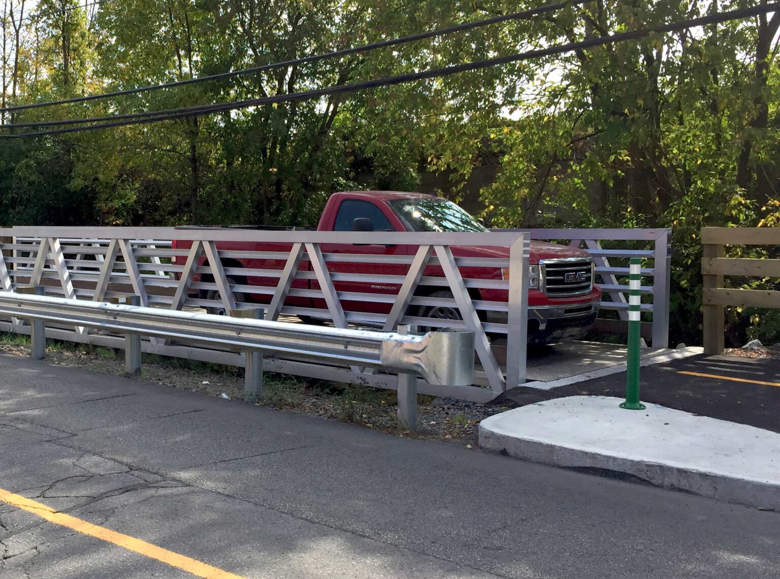 Elm Ave Bike Path Custom Pedestrian Bridge Project | MAADI