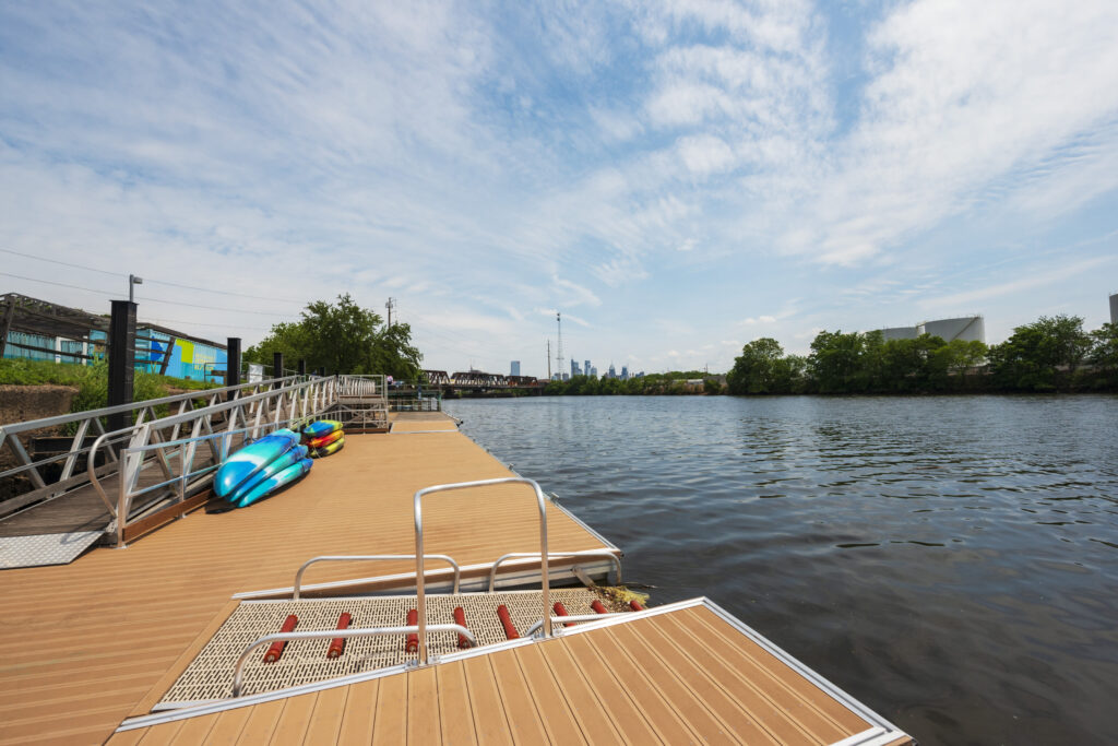 Bartram’s Garden Aluminum Floating Docks Project | MAADI