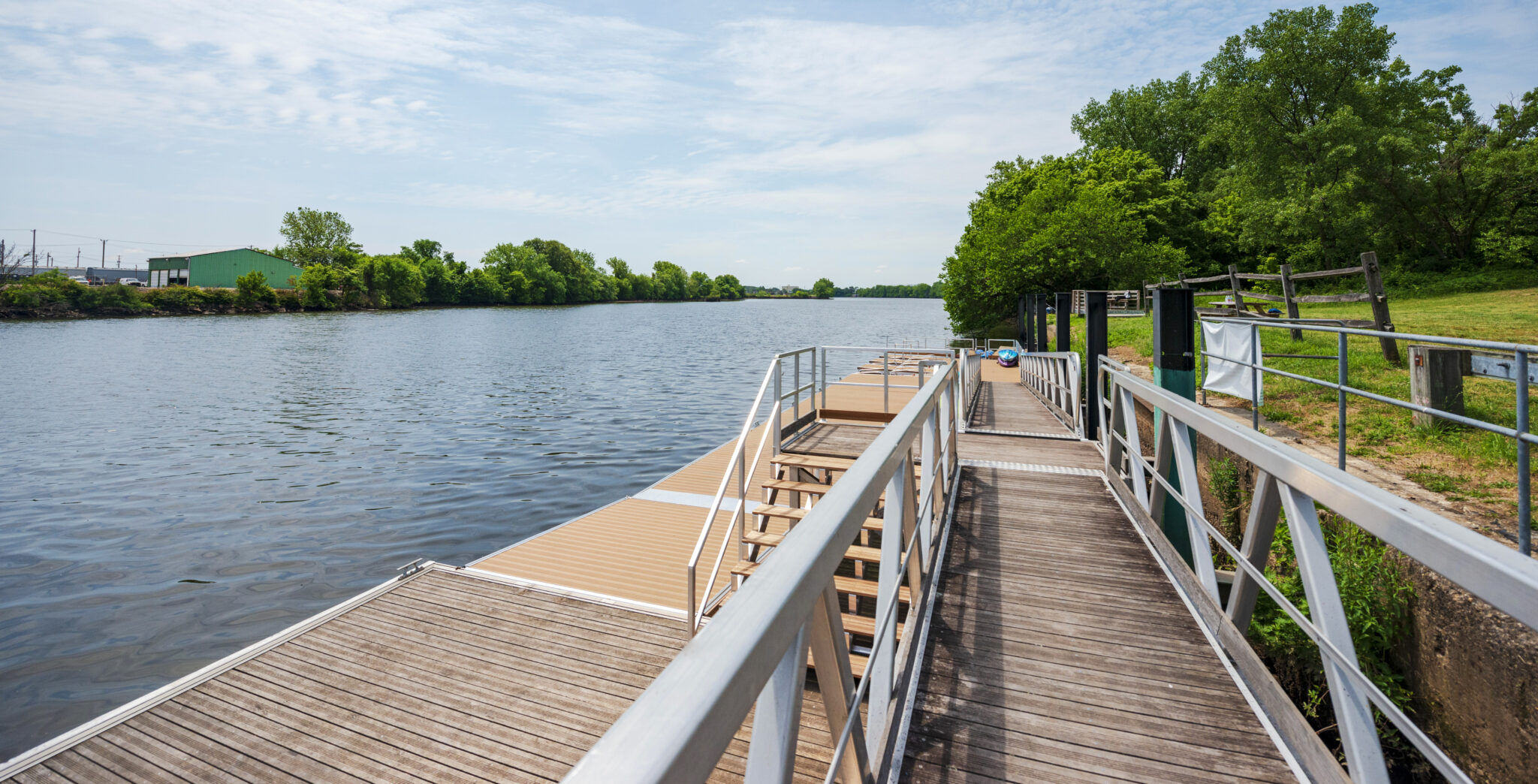 Bartram’s Garden Aluminum Floating Docks Project | MAADI Group