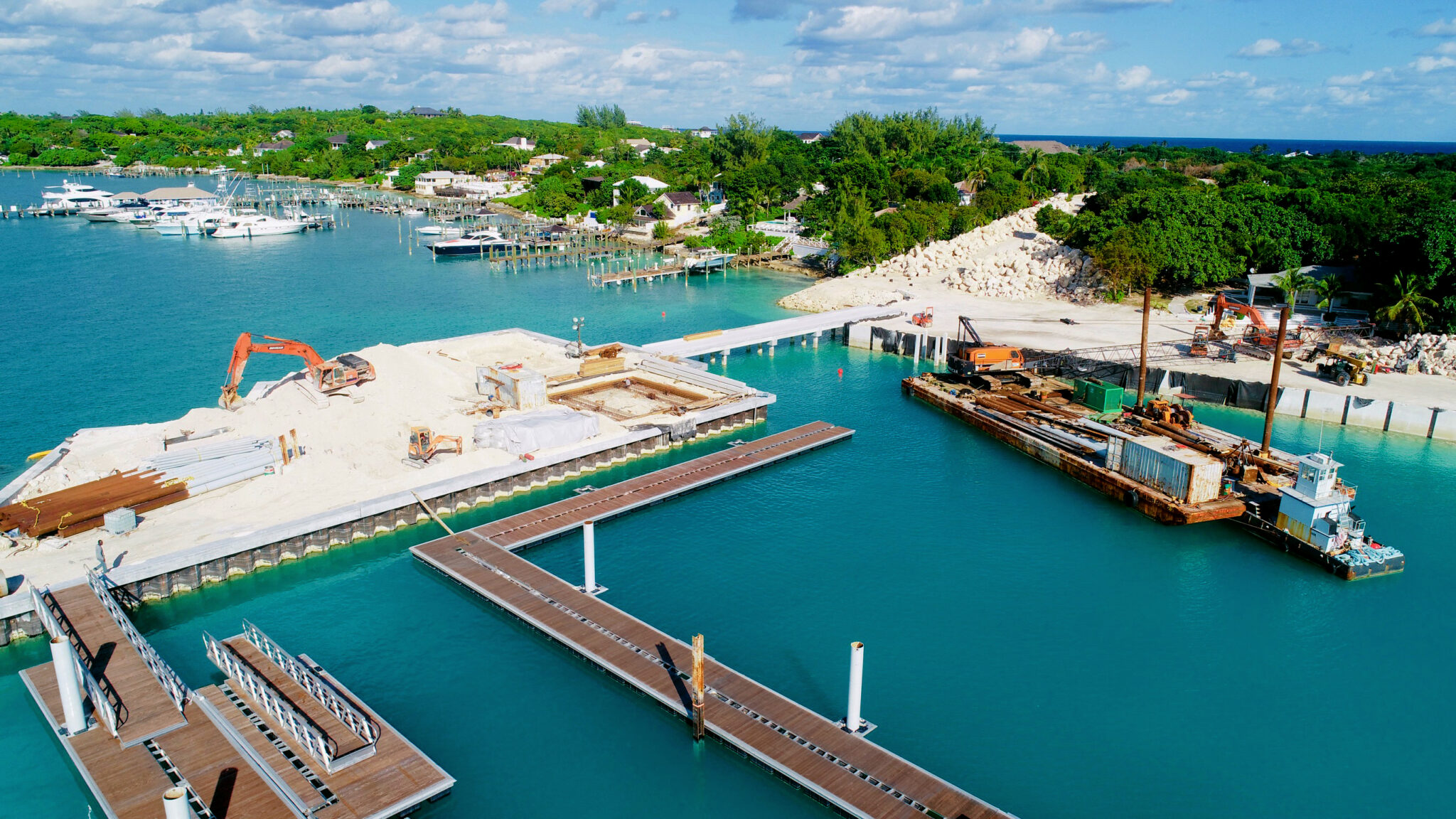 Briland Club Aluminum Marina Project | MAADI Group