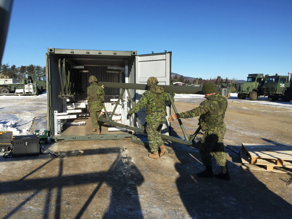 CFB Valcartier Tactical Lightweight Bridge Project | MAADI