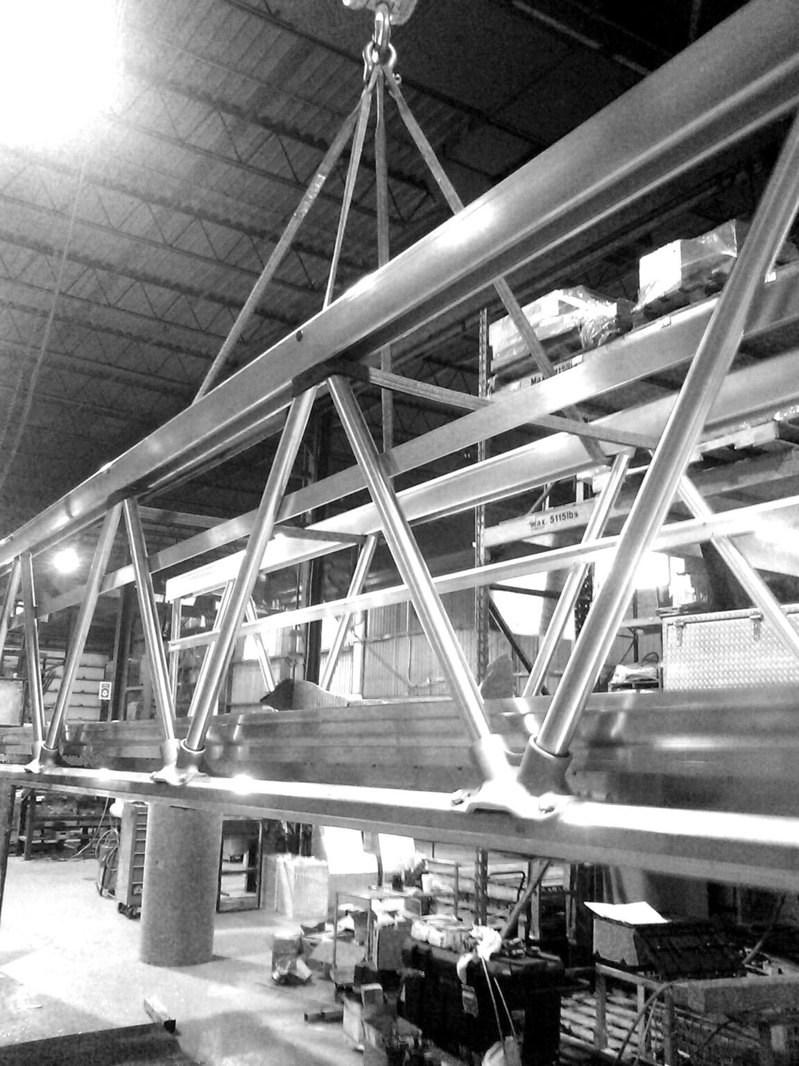 Skelton Hydroelectric Dam Aluminum Bridge Kit Project | MAADI