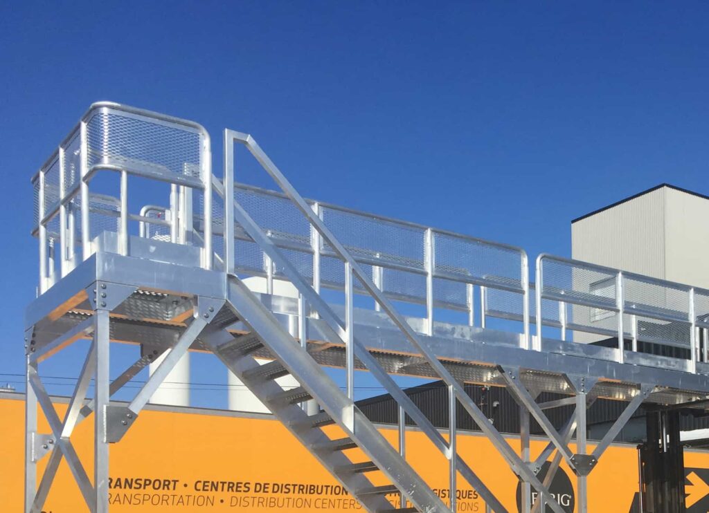 Custom Aluminum Canopy and Guardrails Project | MAADI Group