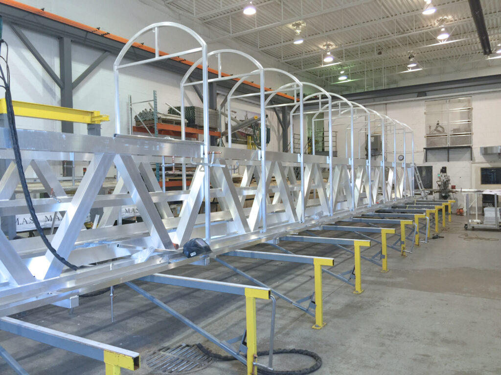 Davie Shipyard Custom Aluminum Gangway Project | MAADI