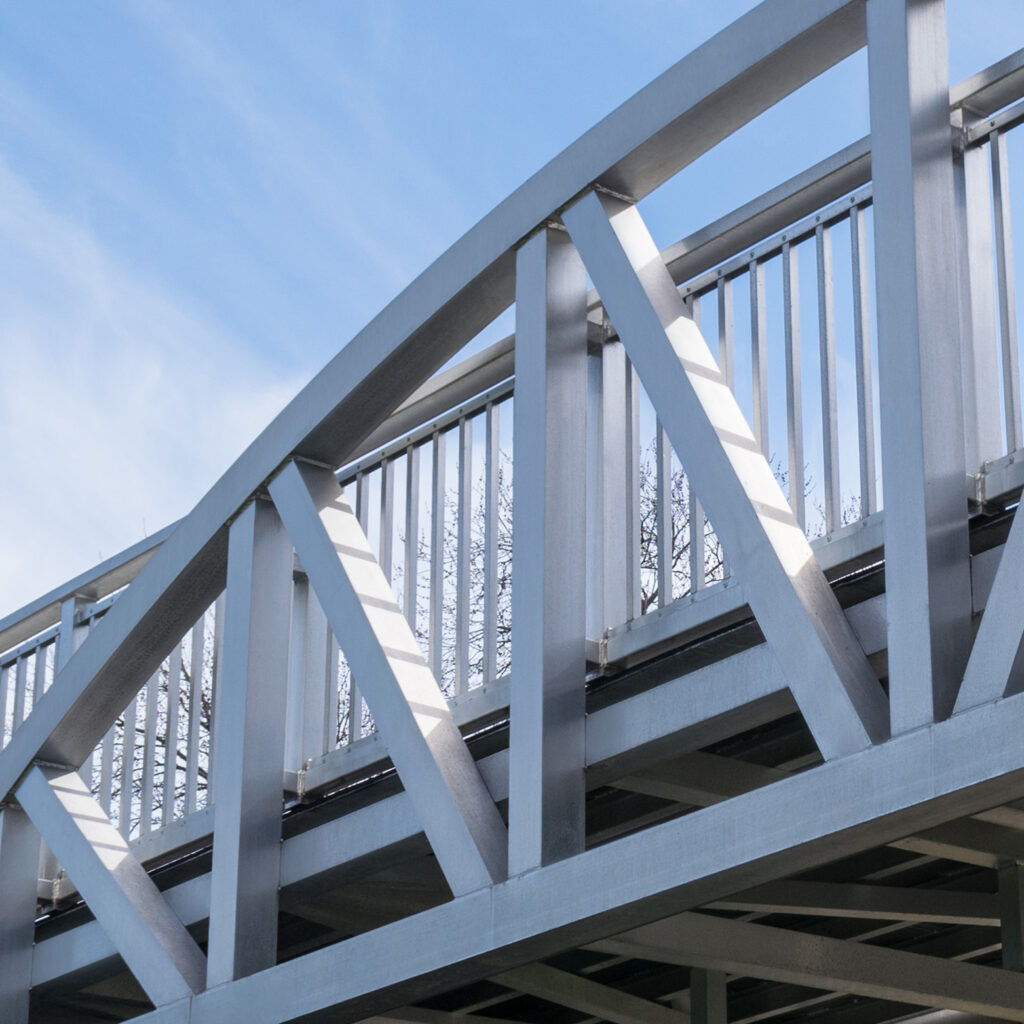 St-Martin School Custom Pedestrian Bridge Project | MAADI